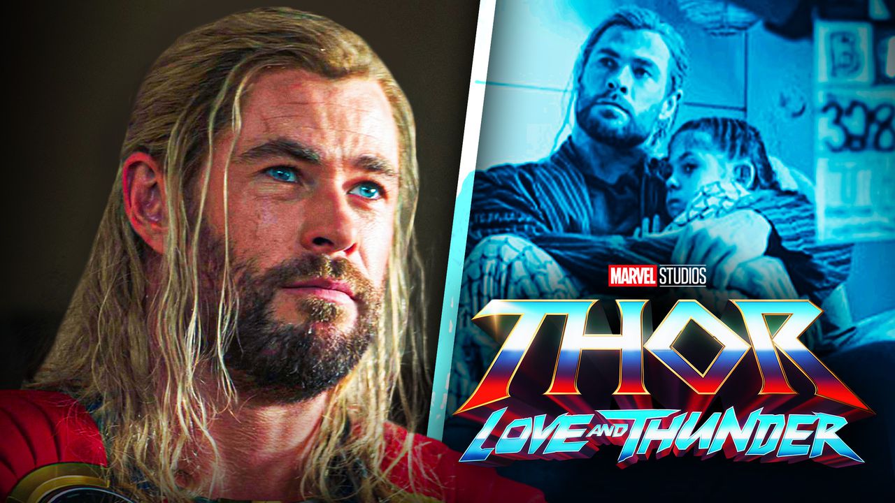 Chris & India Hemsworth Cuddle In Adorable New Thor: Love and Thunder Set Photo | Flipboard
